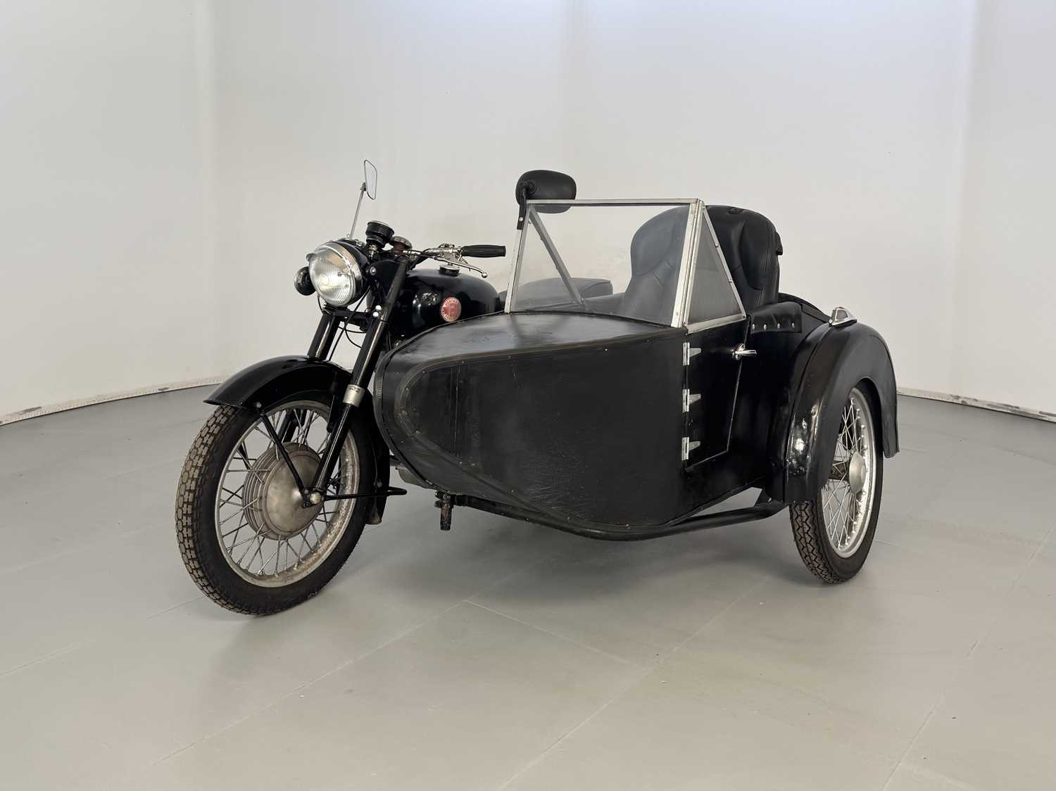 Lot 65 - 1959 Panther M100 and Sidecar - NO RESERVE